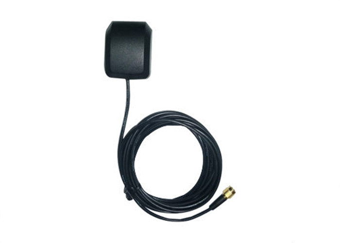 Electrical Active GPS Antenna 3M RG Cable With SMA Male Connector